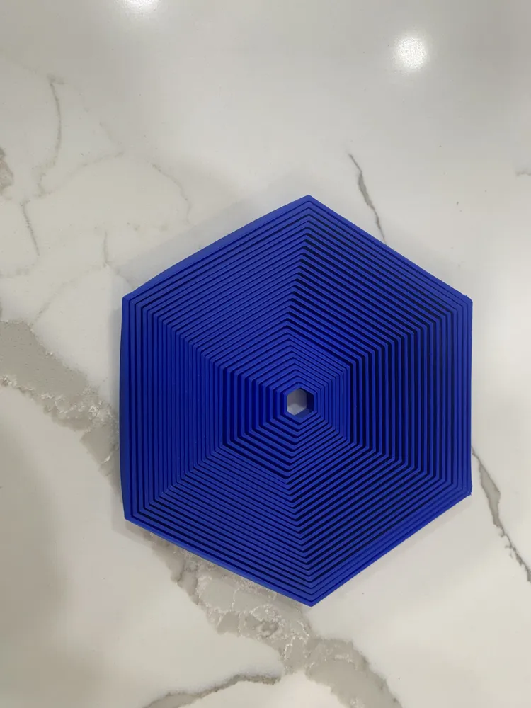 Hexagon illusion toy by W Prints MakerWorld: Download Free 3D Models