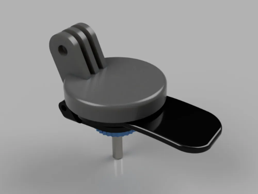 Quad Lock mount for GoPro and accessories - Free 3D Print Model ...