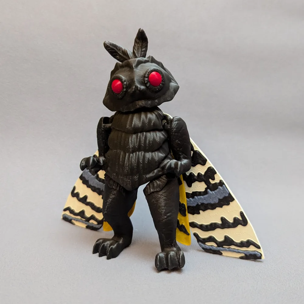 Articulated Mothman Cryptid Monster by Daann_ii MakerWorld: Download ...