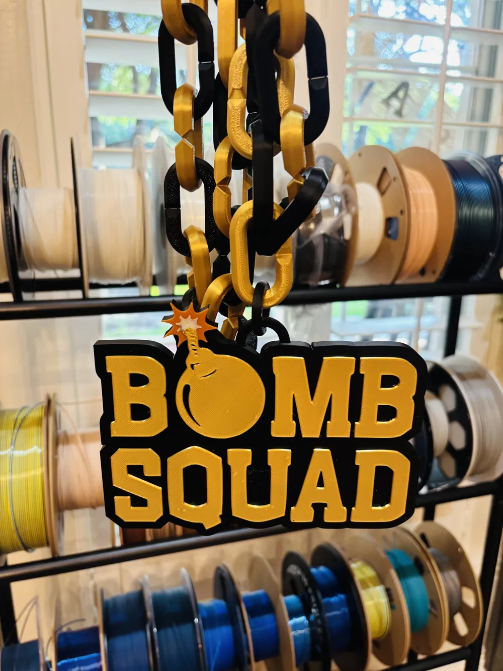 Bomb Squad Hype Chain by Jackson's 3D World MakerWorld: Download Free ...