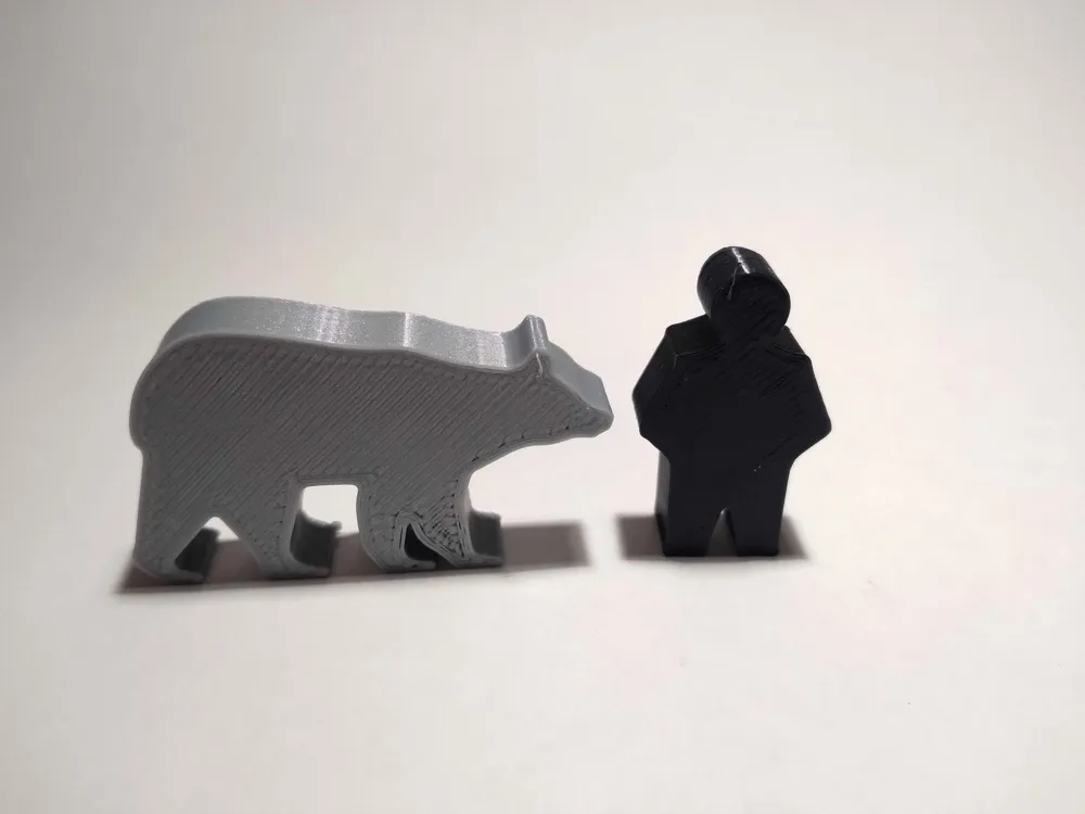 Simple bear pawn - Free 3D Print Model - MakerWorld