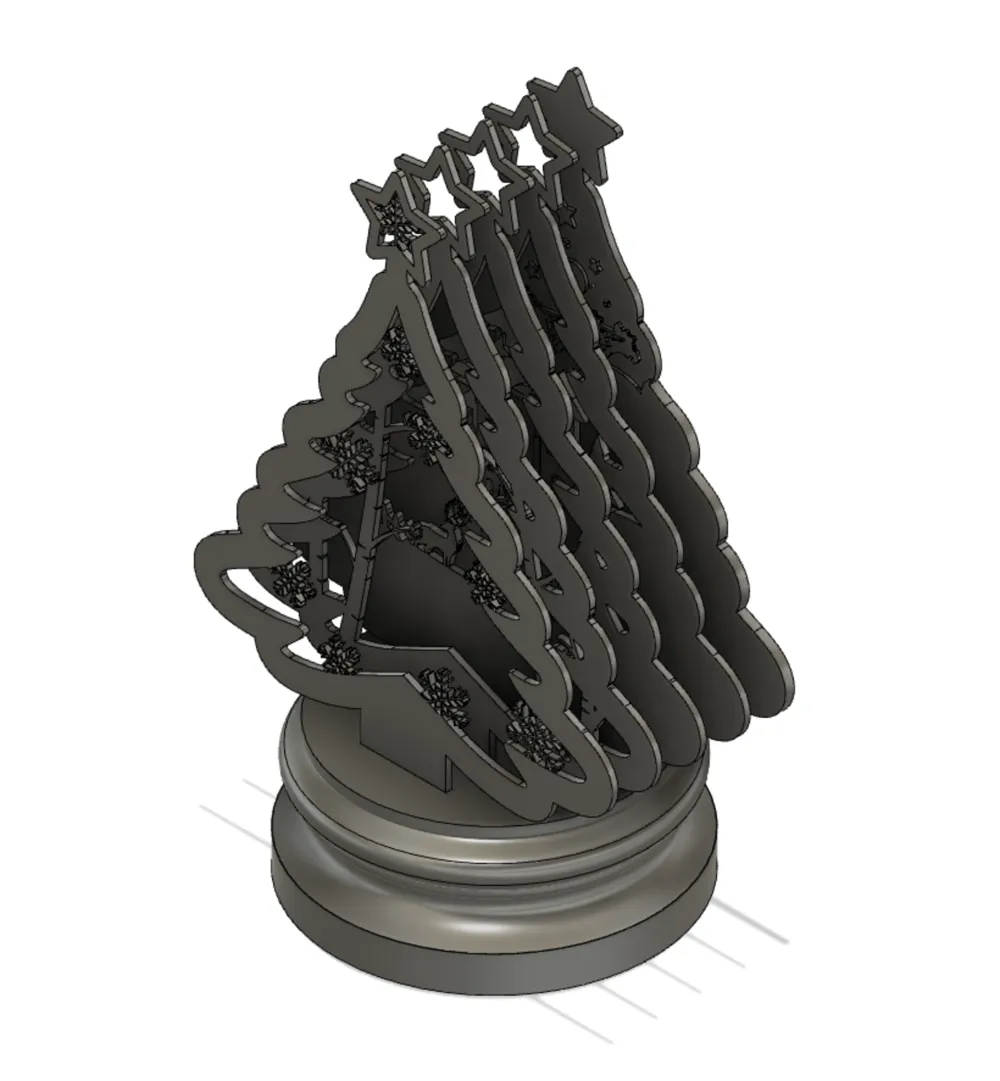 Christmas tree by evax design - MakerWorld