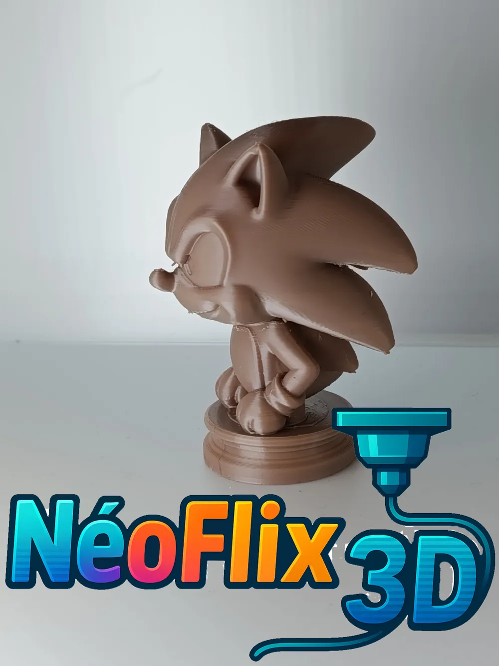 Sonic, the embodiment of speed - Stylized 3D Figurine - Free 3D Print ...
