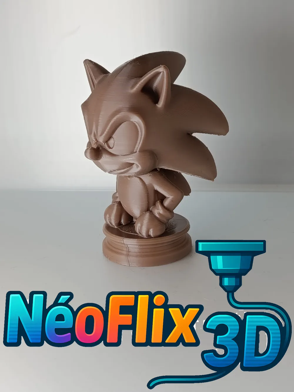 Sonic, the embodiment of speed - Stylized 3D Figurine - Free 3D Print ...