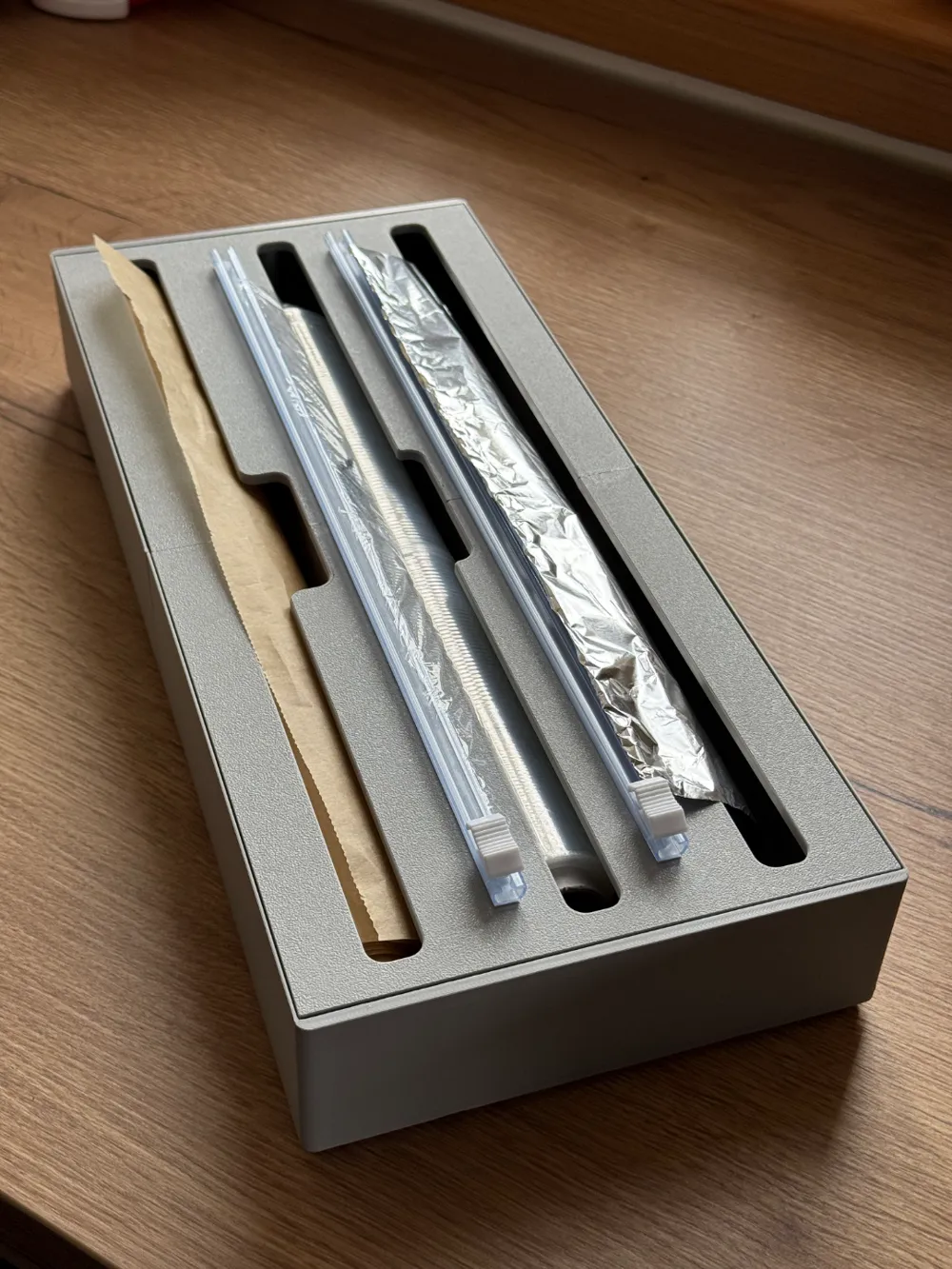 Gridfinity Baking paper/ cling film/ aluminum foil by JS 3D printing ...