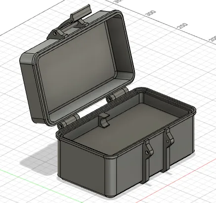 Toolbox with internal tray by Longevity MakerWorld: Download Free 3D Models