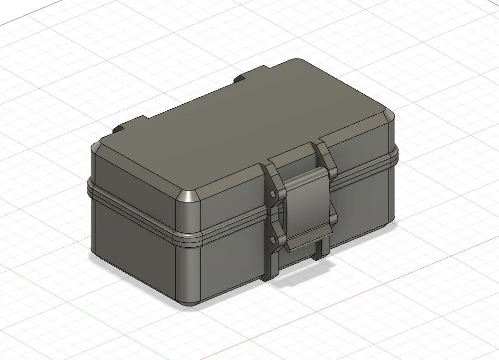 Toolbox with internal tray by Longevity MakerWorld: Download Free 3D Models