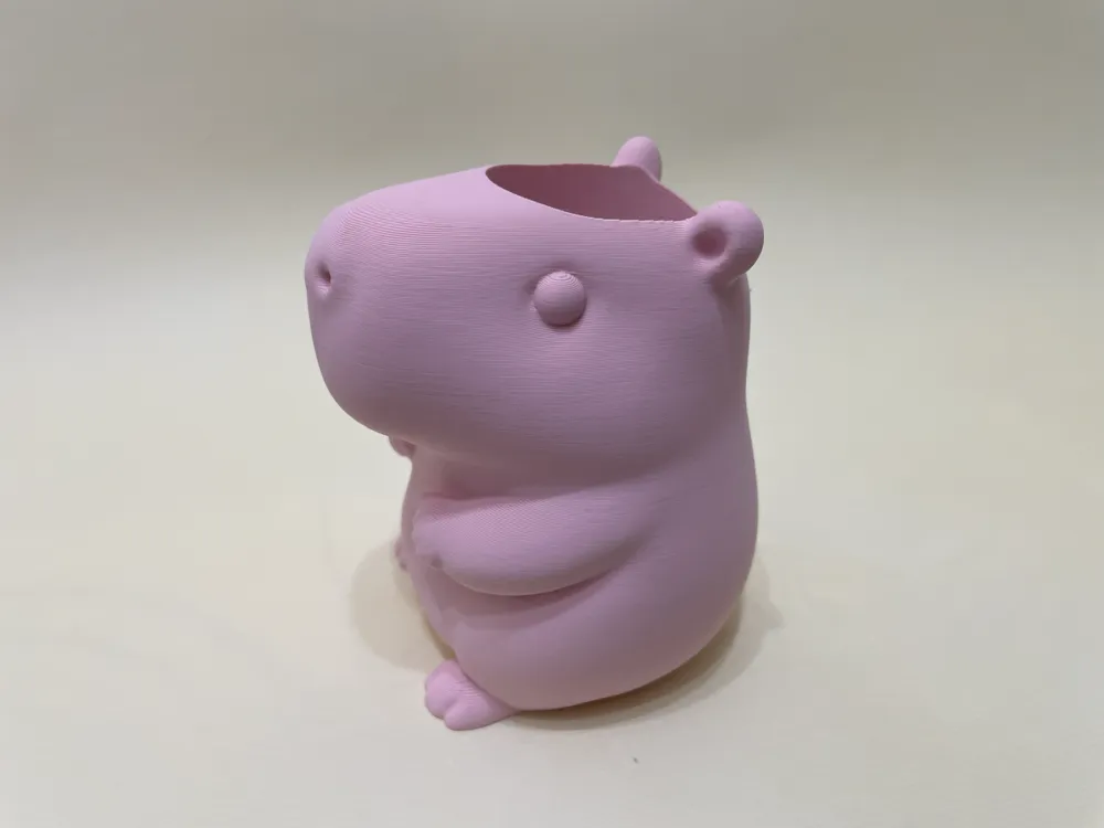 Capybara Pen Holder - Free 3D Print Model - MakerWorld