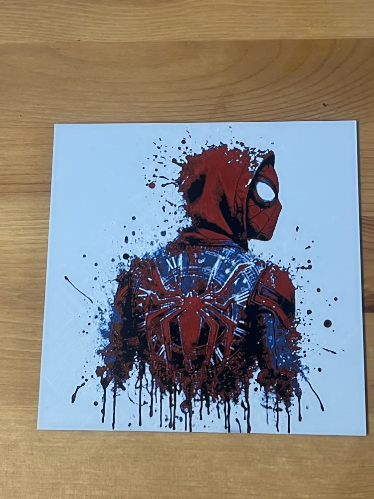 spiderman hueforge by Morganja MakerWorld: Download Free 3D Models