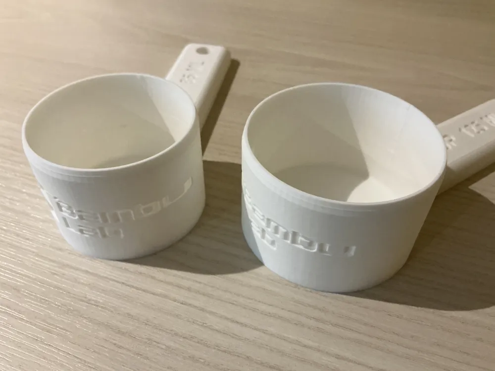Measuring Cup Set Big Handle - Free 3D Print Model - MakerWorld