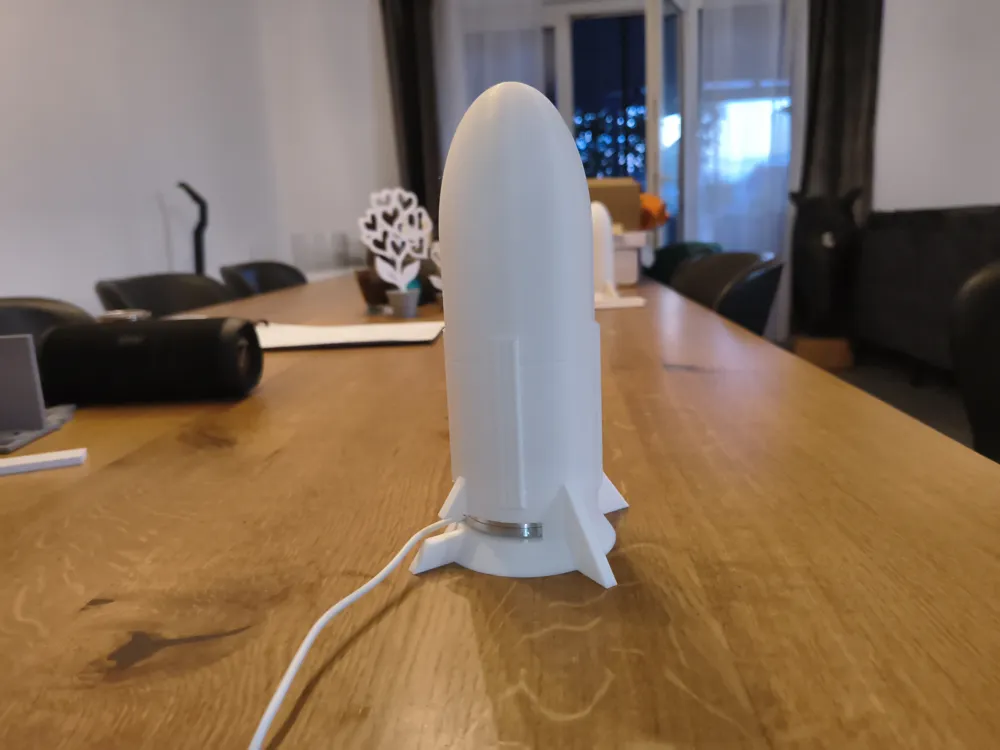 Rocket 60s LED Lamp for MH001 Led LAMP KIT MH001 - Free 3D Print Model ...