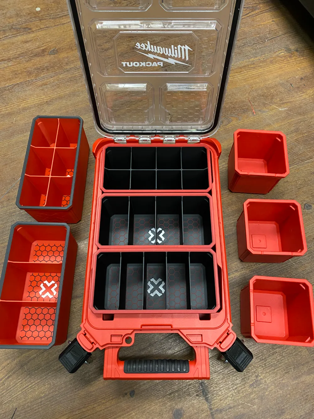 MILWAUKEE PACKOUT - STANDARD ORGANIZER - BINS by Dark MakerWorld ...