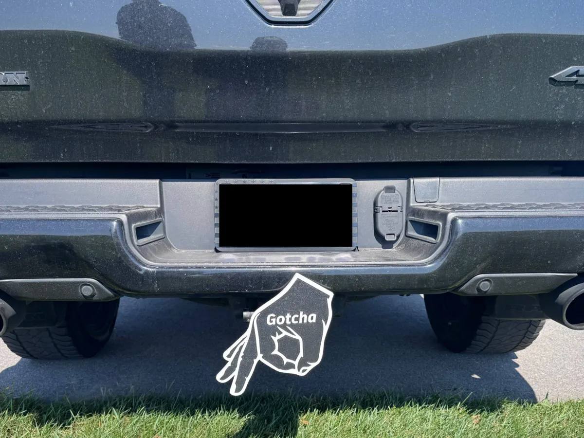 Gotcha Circle Game Hitch Cover (All Sizes) - Free 3D Print Model ...