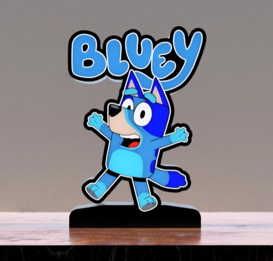 Bluey LED Lightbox by MFDesigns3D - MakerWorld