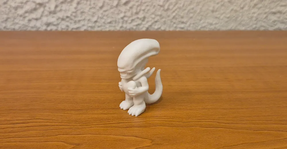Alien Xenomorph in love, Valentine's Day figurine by JLA1mini - MakerWorld