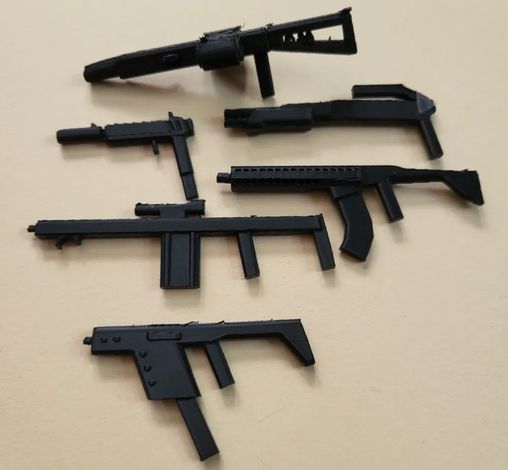 Dummy 13 Gun Pack 2 Remixed by Nerftaken MakerWorld: Download Free 3D ...