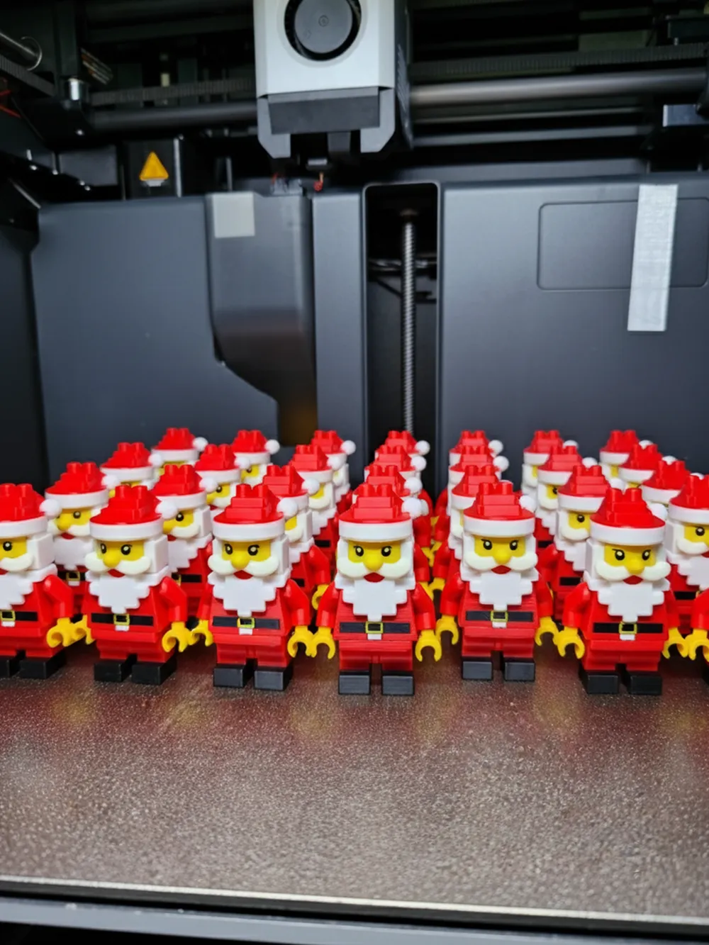 Brick Santa Figurine + Ornament (Free License) - Free 3D Print Model ...