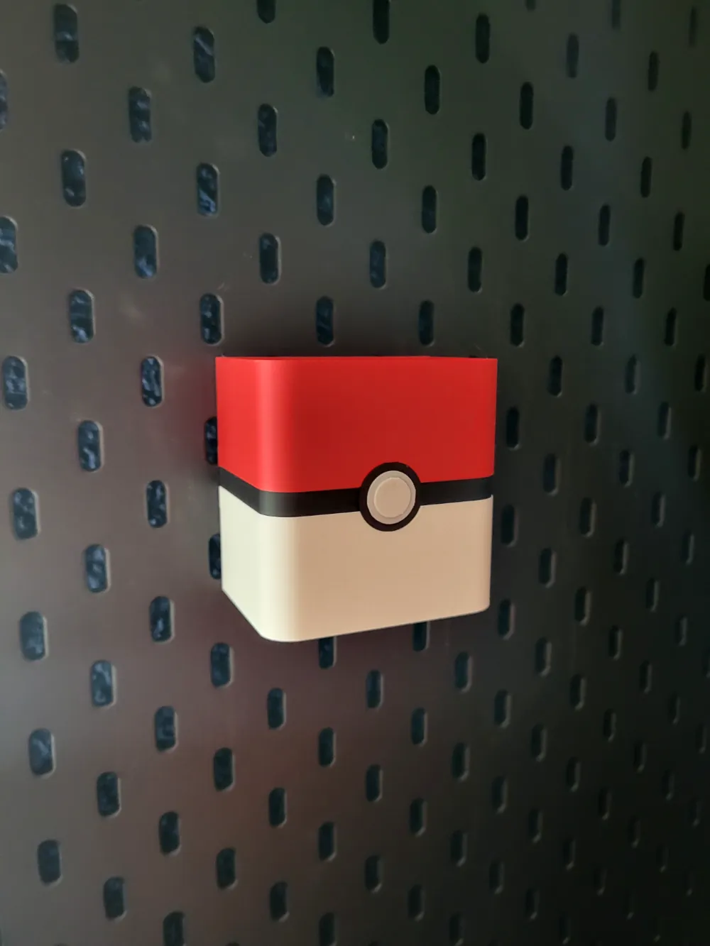 Pokeball Art Ikea Skadis Pencil Box HSW by Art Design. 3D - MakerWorld