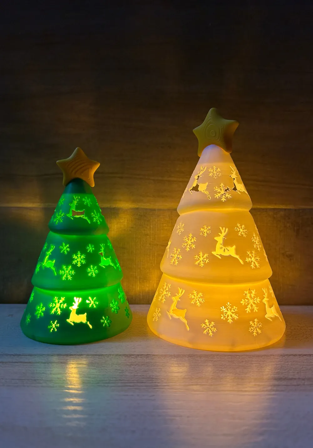 Luminous Christmas Tree - No AMS - Decoration by Dano98 MakerWorld: Download Free 3D Models