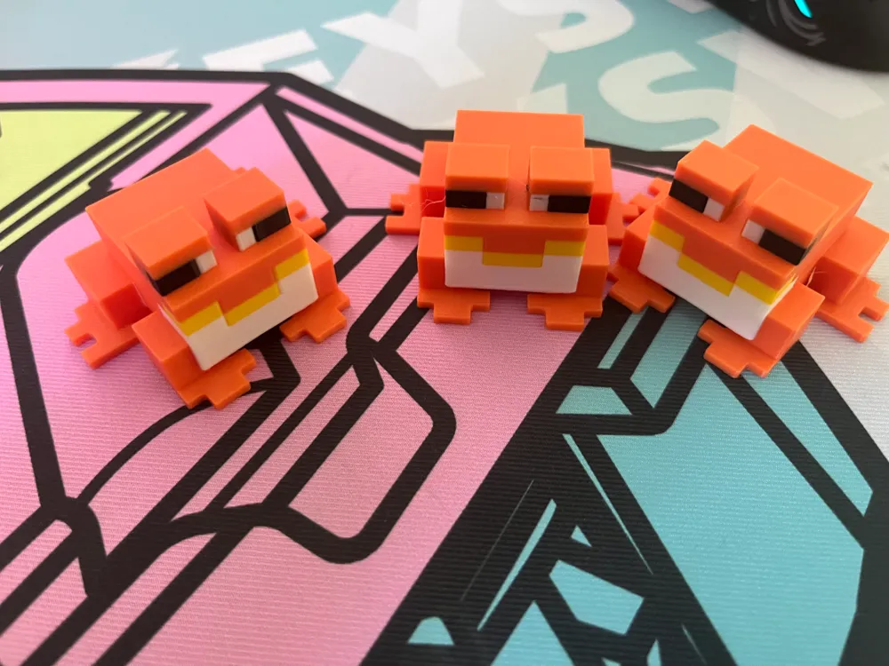 Minecraft frog - Free 3D Print Model - MakerWorld