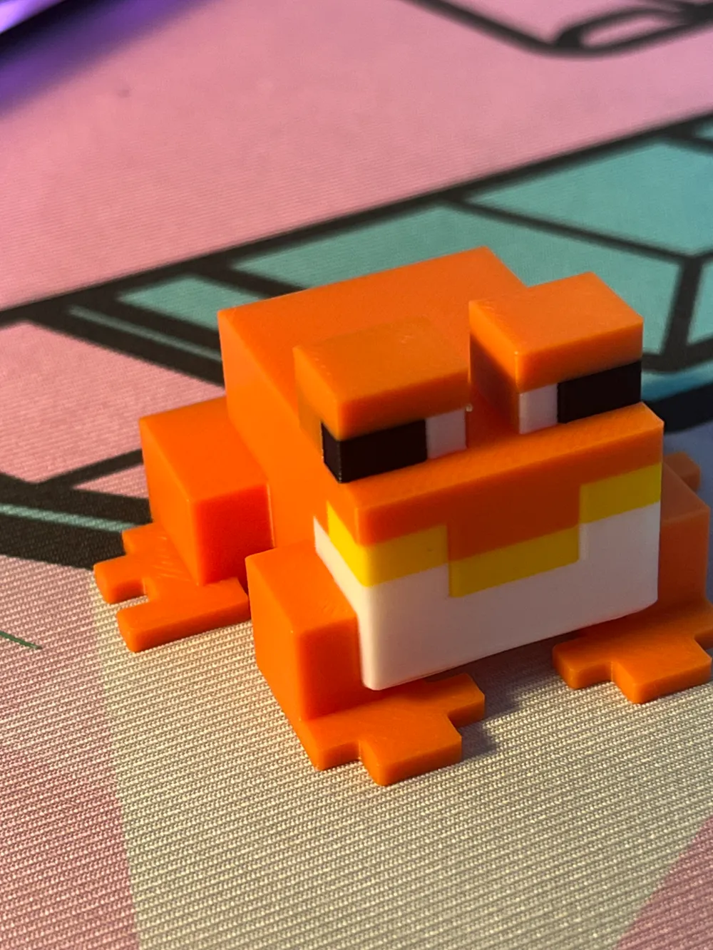 Minecraft frog Remixed by Kronkie131 MakerWorld: Download Free 3D Models