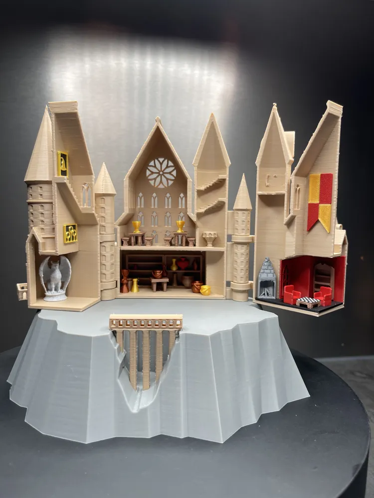 Hogwarts Castle Playset - Free 3D Print Model - MakerWorld