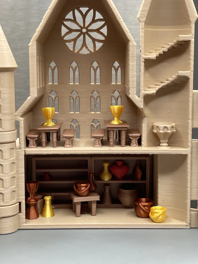 Hogwarts Castle Playset - Free 3D Print Model - MakerWorld