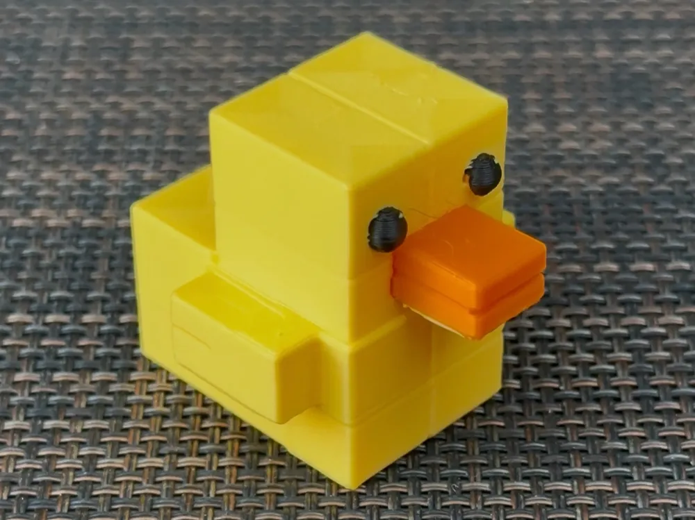 Block Duck - Free 3D Print Model - MakerWorld