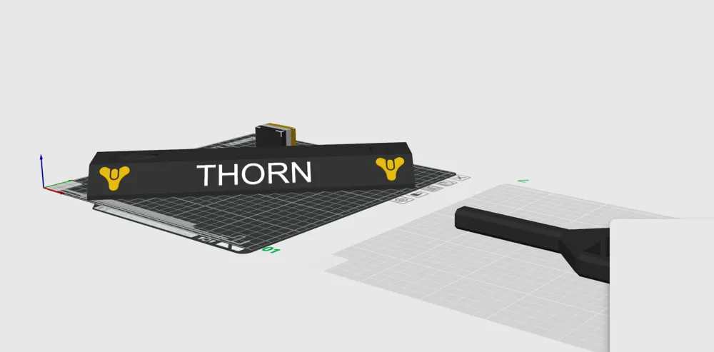 Thorn Display Stand - Free 3D Print Model - MakerWorld