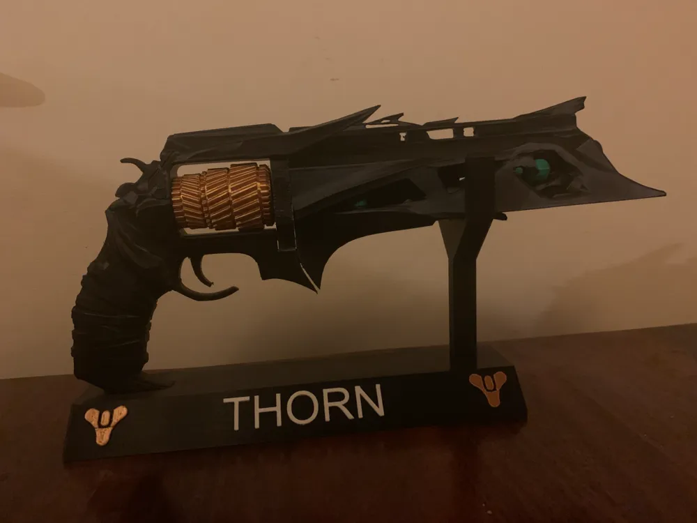 Thorn Display Stand - Free 3D Print Model - MakerWorld