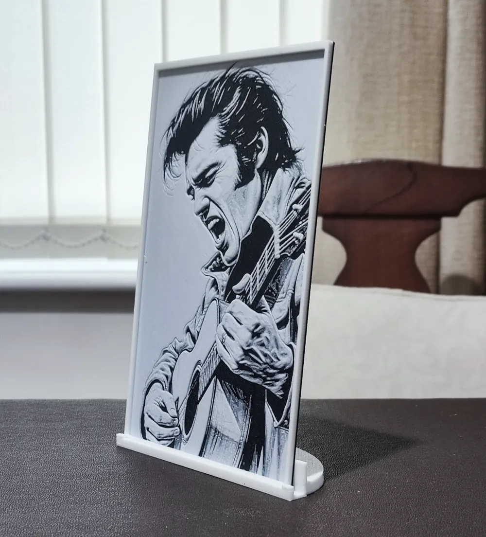 Elvis Presley - HueForge 2 Color by BoDad - MakerWorld