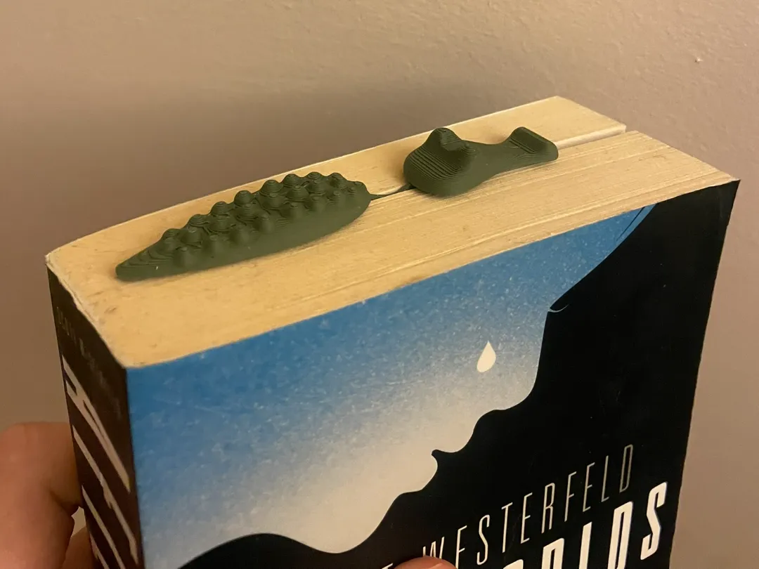 Alligator Bookmark - Free 3D Print Model - MakerWorld