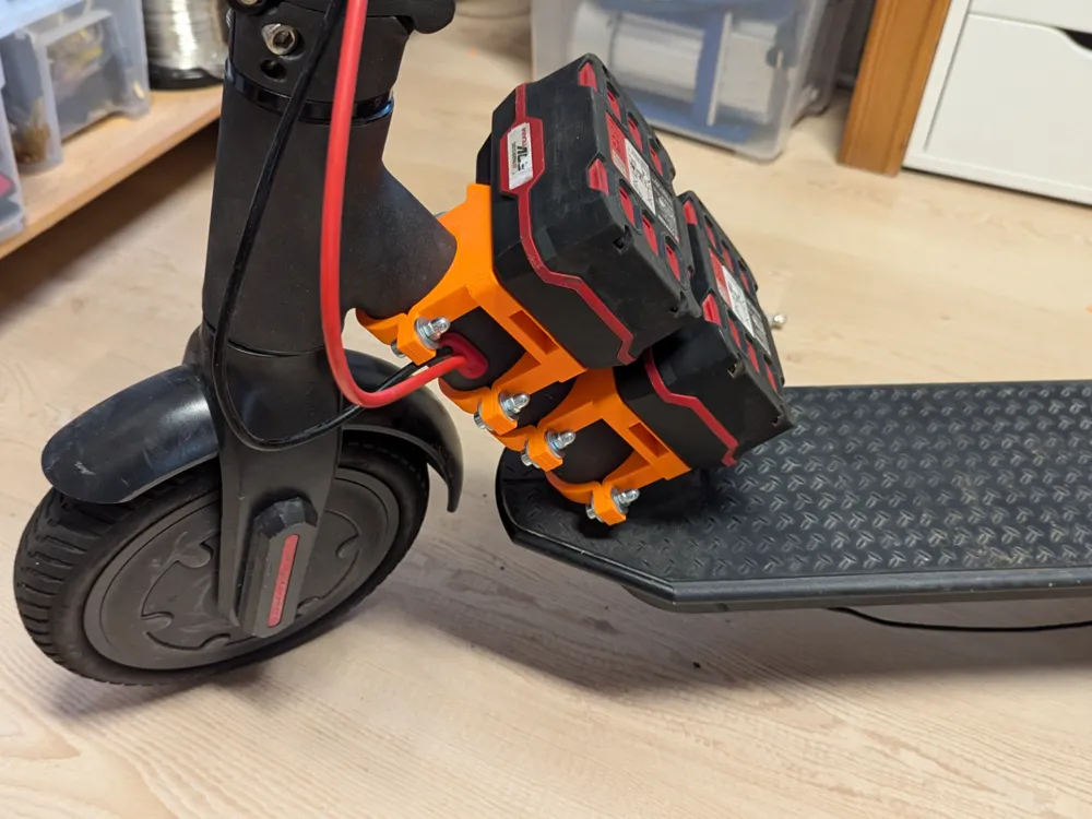 M365 MF365 Parkside Battery Holder by AndiNeise - MakerWorld