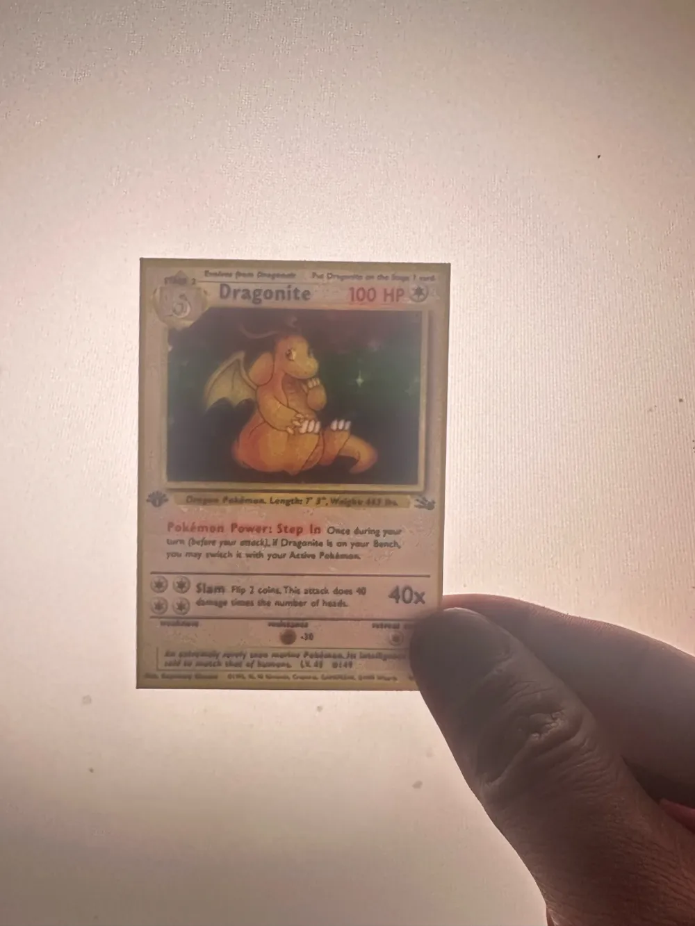 Dragonite Pokemon Card Lithophane by thatguy08 - MakerWorld