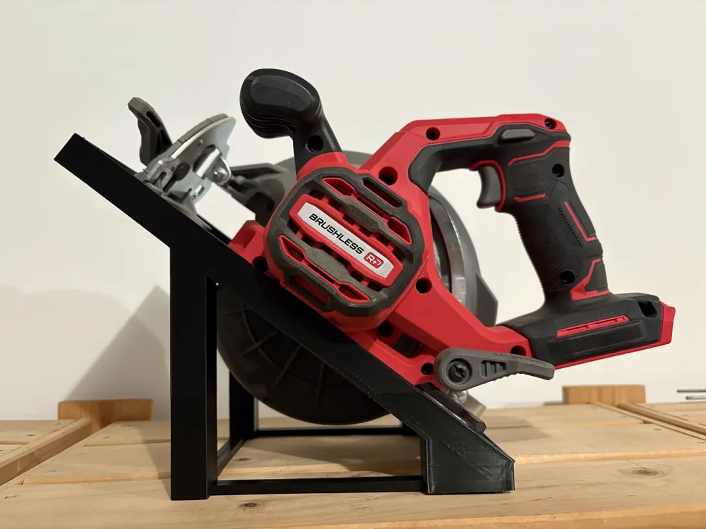 Stand for circular saw by PhP67 MakerWorld: Download Free 3D Models