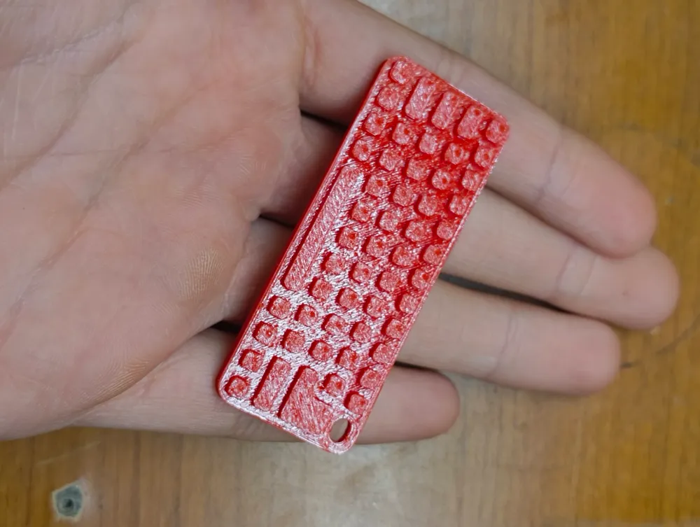 Keyboard keychain by zurawsky - MakerWorld