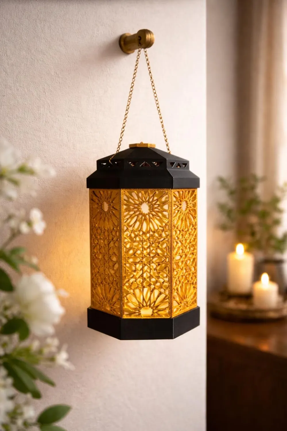 Ramadan Lantern Light (Fanous) Decor for Muslim - Free 3D Print Model ...