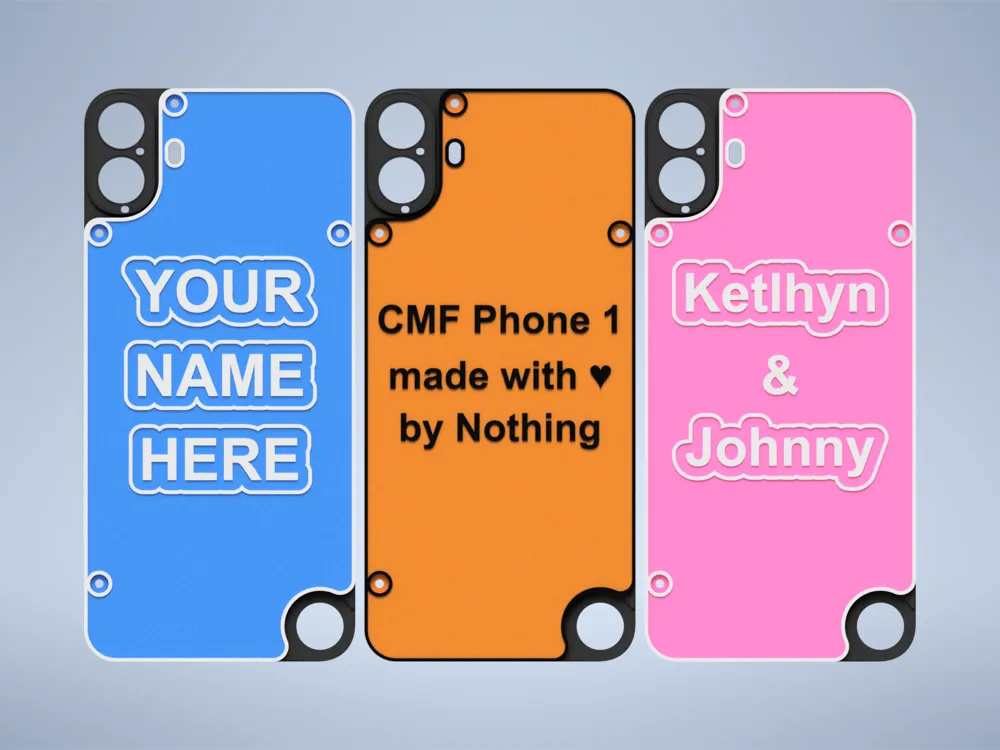 CMF Phone 1 - Case Customizer - Free 3D Print Model - MakerWorld