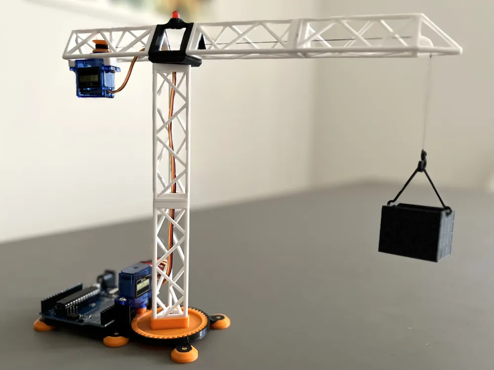 Arduino/CyberBrick Crane by ALβ3d MakerWorld: Download Free 3D Models