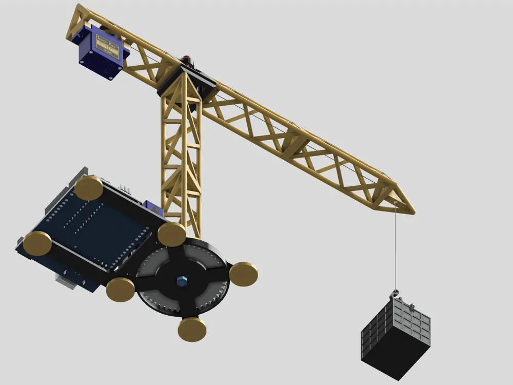 Arduino/CyberBrick Crane by ALβ3d MakerWorld: Download Free 3D Models