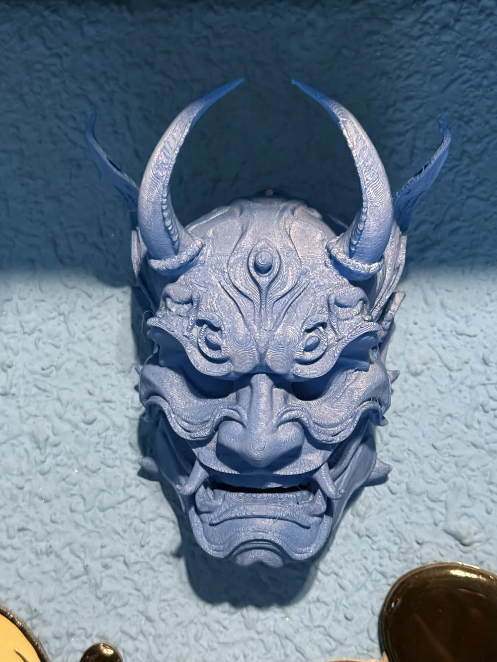 oni mask for ornamentation by Mysstra hueforge 3Dart MakerWorld ...