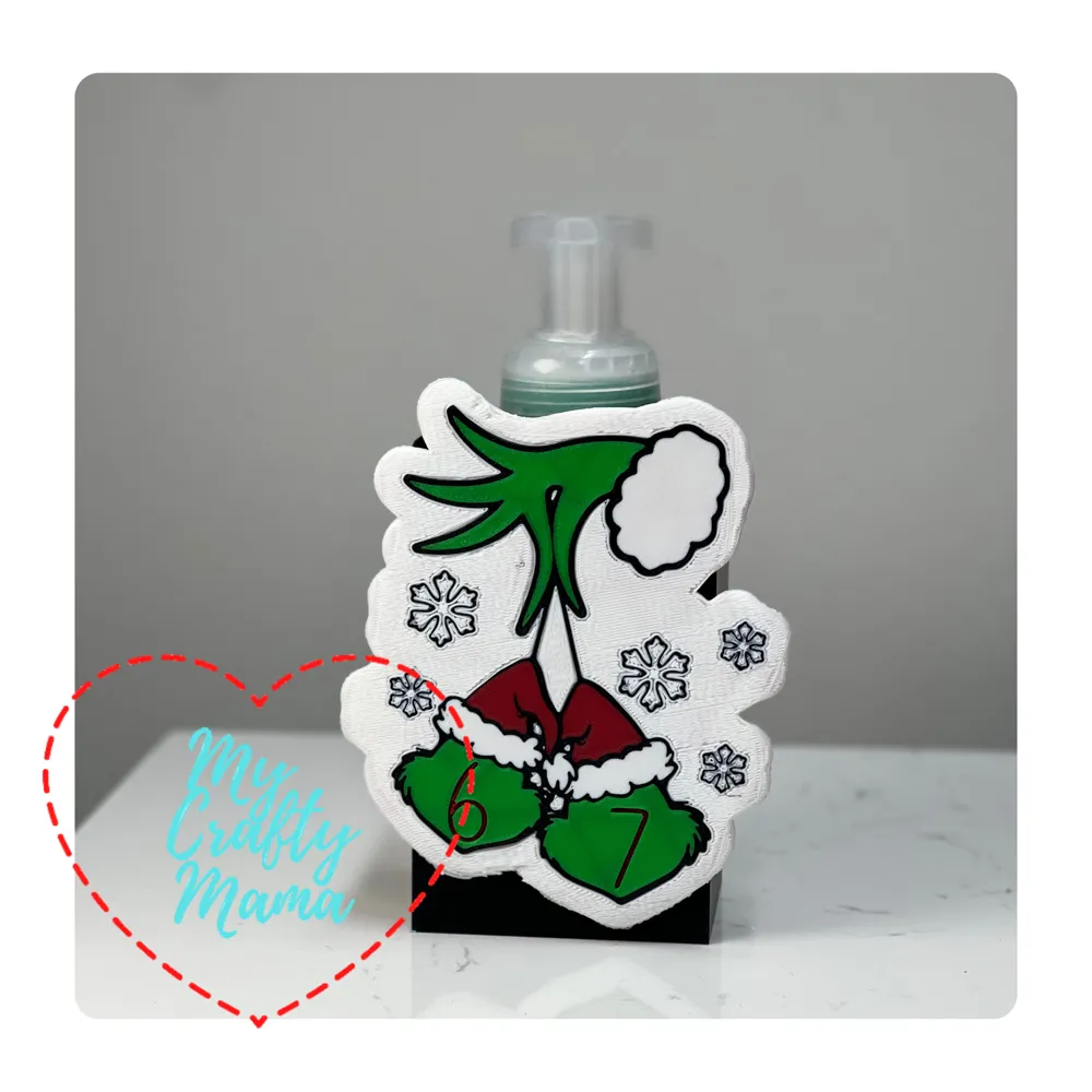 Blank Grinch clip on Soap Cover - Pencil Cup by MyCraftyMama MakerWorld ...