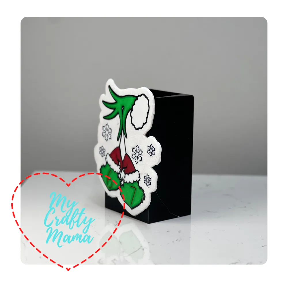 Blank Grinch clip on Soap Cover - Pencil Cup by MyCraftyMama MakerWorld ...