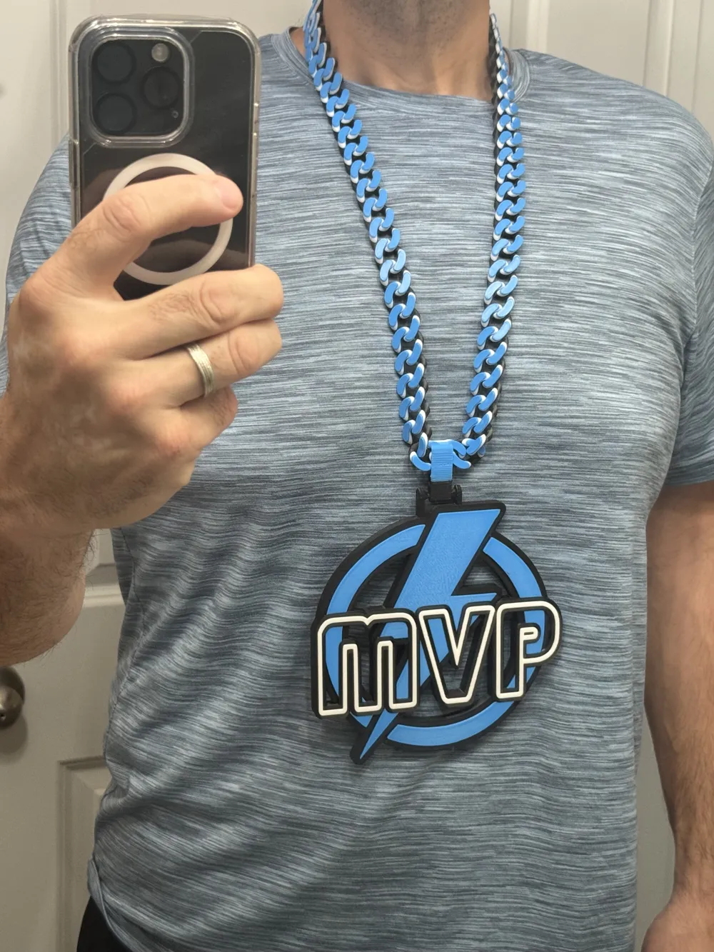Lightning MVP Hype Chain - Cuban Link - Team Chain - Free 3D Print ...