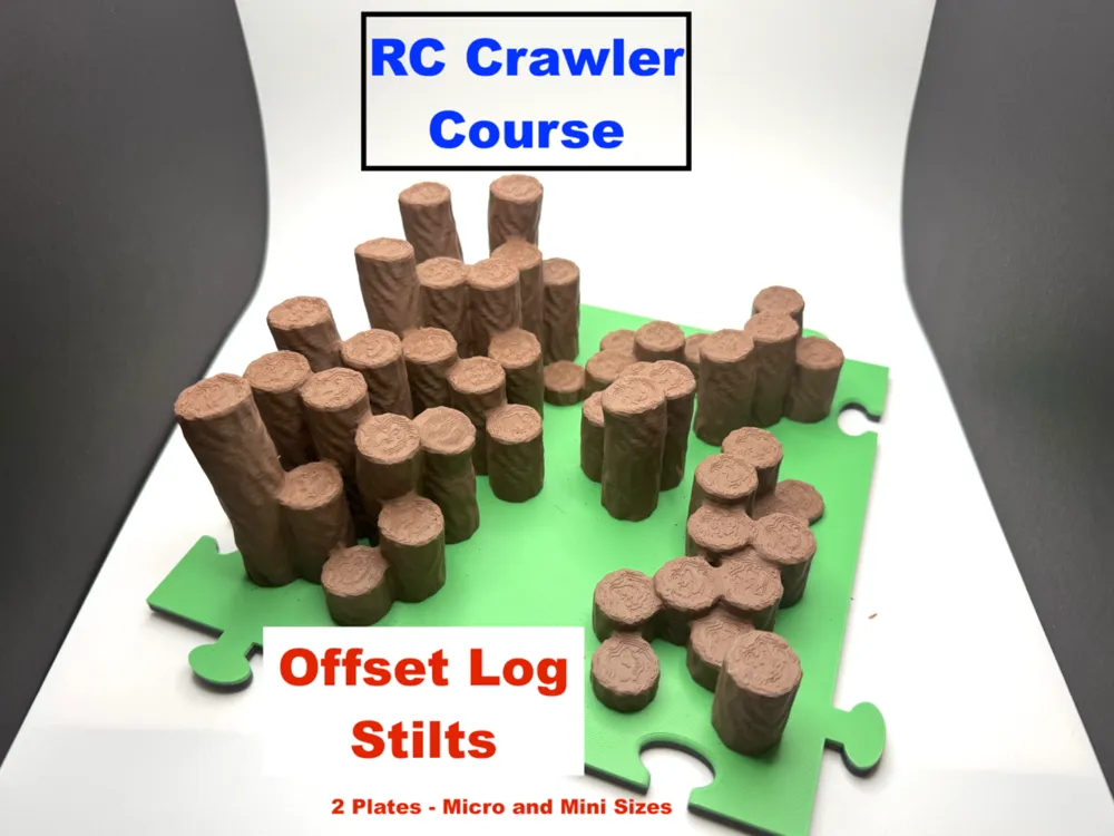 Pcub3D - RC Crawler Course - Free 3D Print Model - MakerWorld