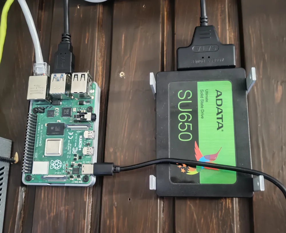 Raspberry Pi 4 wall mount by kamil_1l - MakerWorld