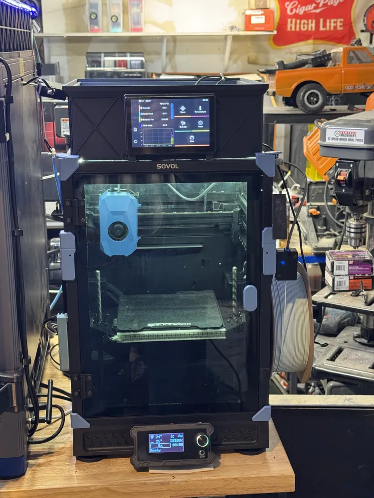 Sovol Zero Tophat integrated 5"btt LCD - Free 3D Print Model - MakerWorld