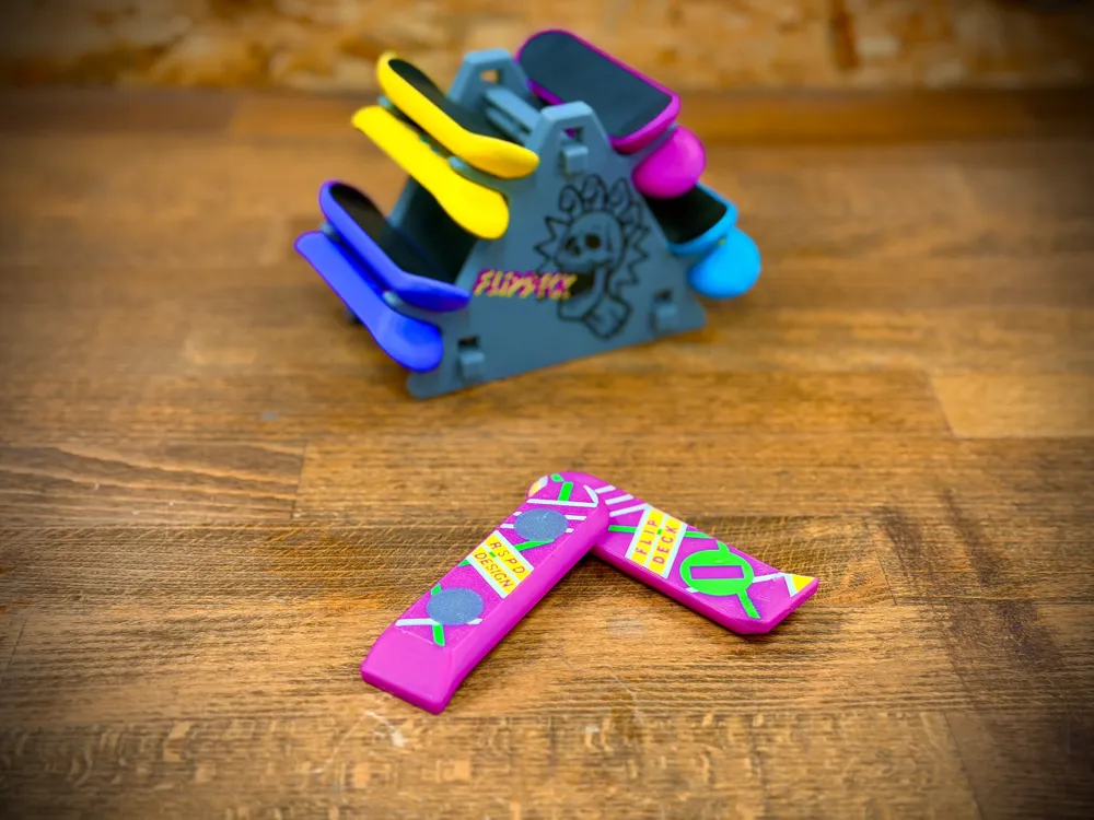 Flipdeck Fidget Hoverboard Version - Free 3D Print Model - MakerWorld