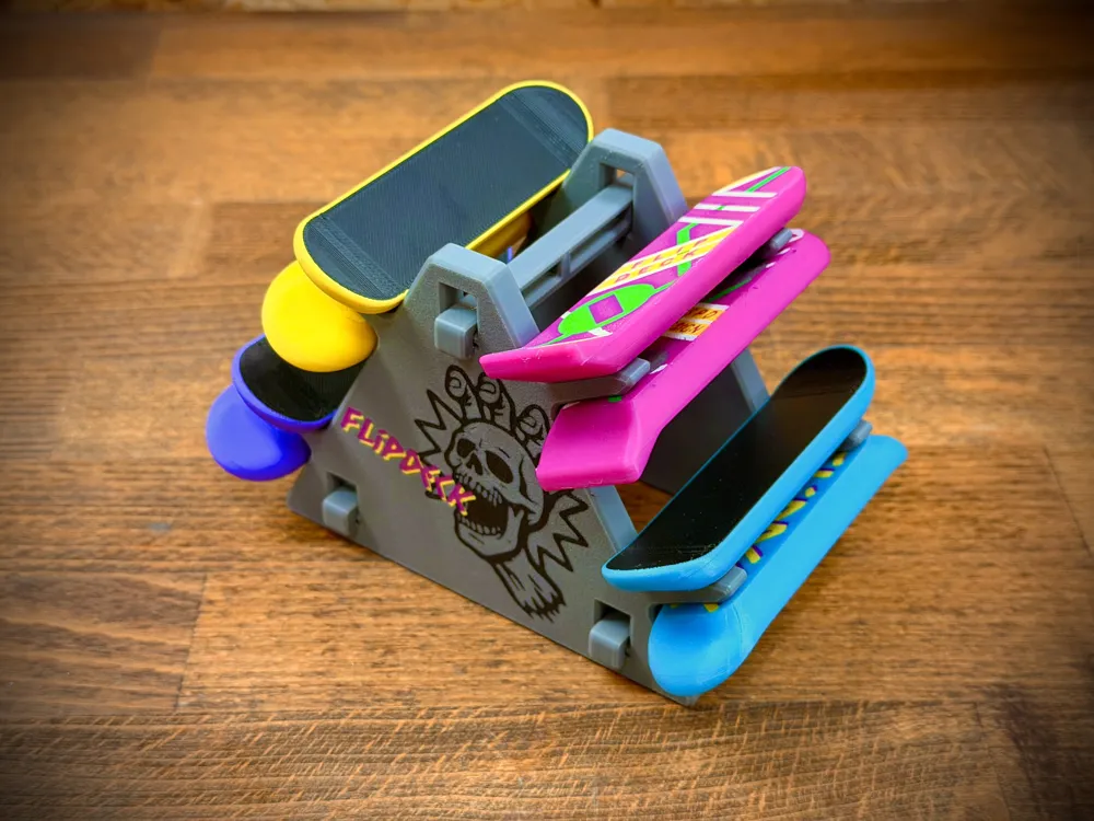 Flipdeck Fidget Hoverboard Version - Free 3D Print Model - MakerWorld