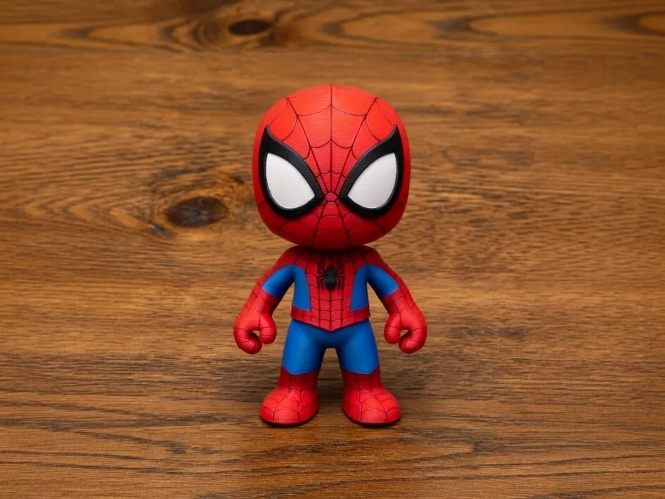 Spider-Man Mini Figure - Free 3D Print Model - MakerWorld